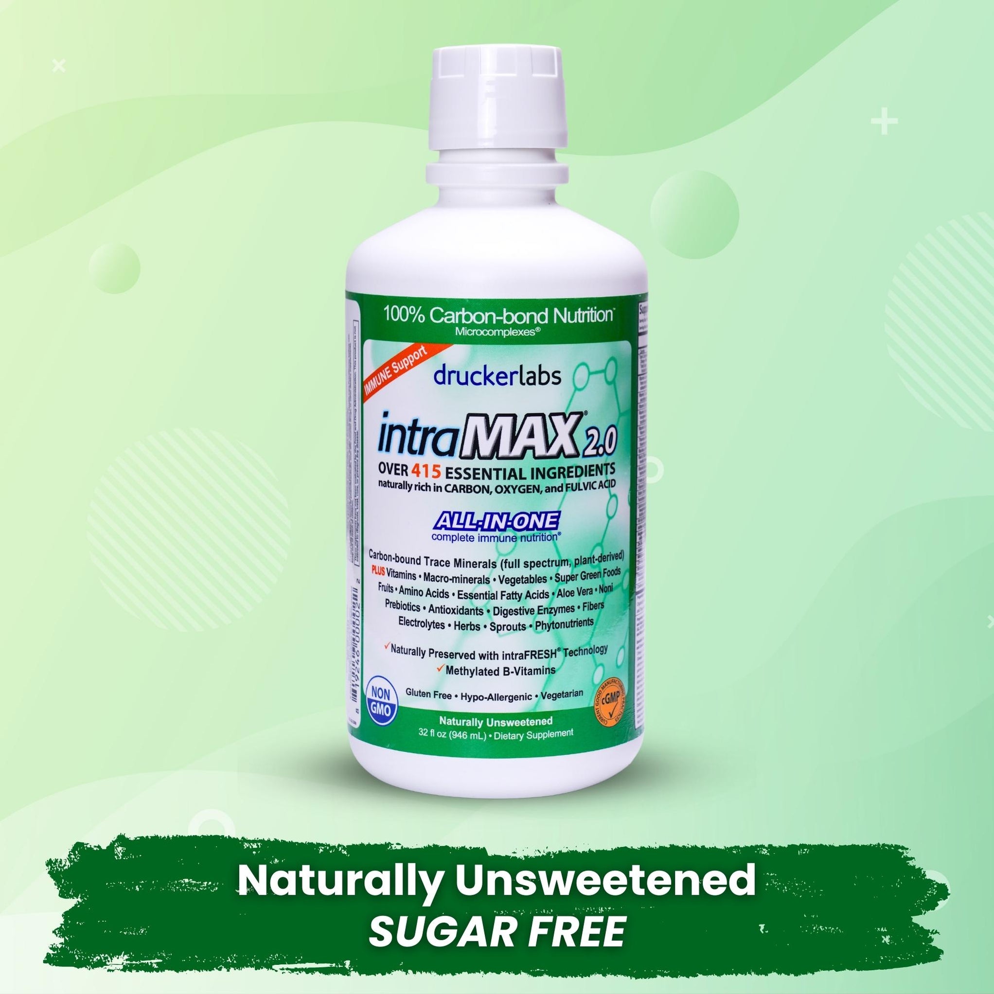 intraMAX® Naturally Unsweetened — Drucker Labs