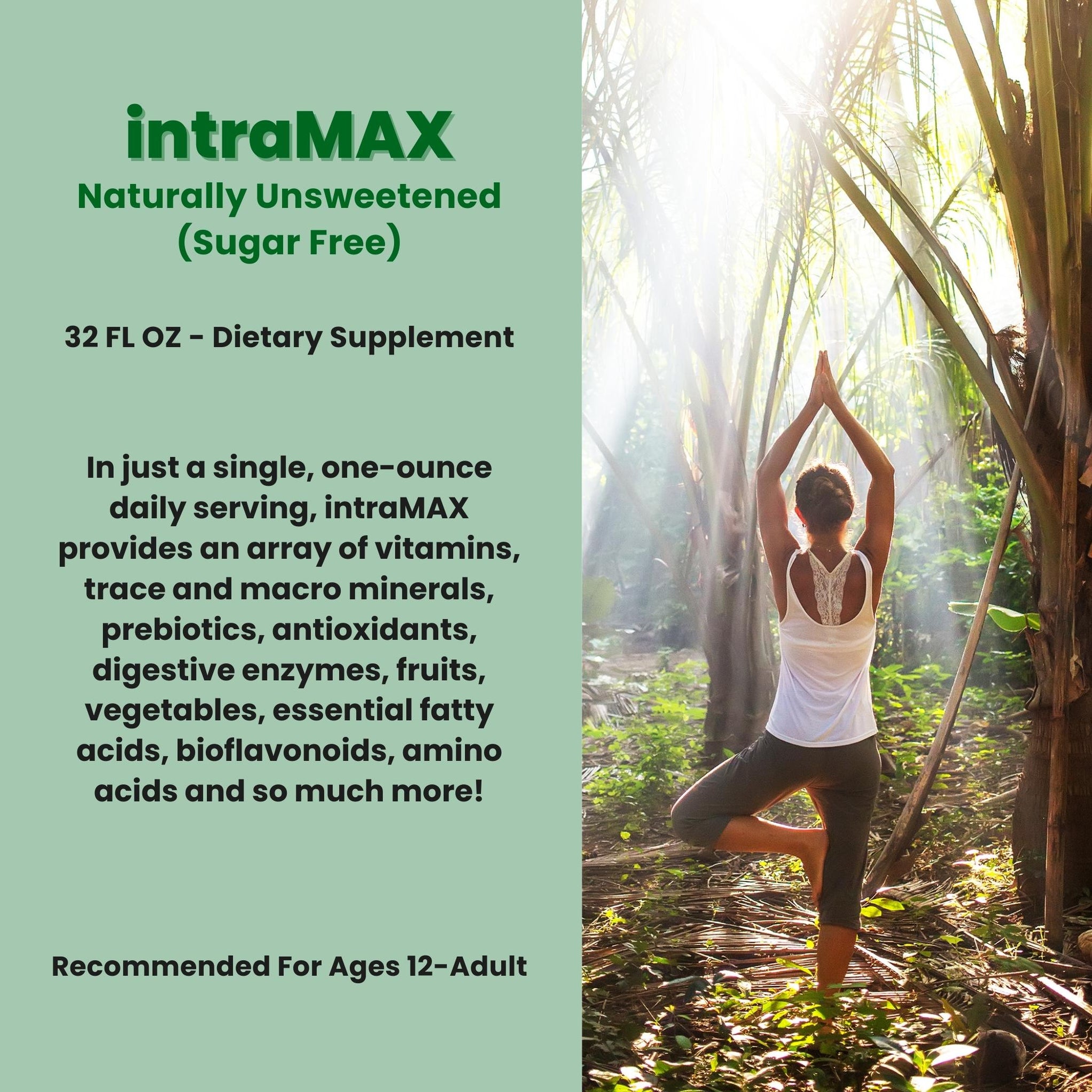 intraMAX® Naturally Unsweetened — Drucker Labs